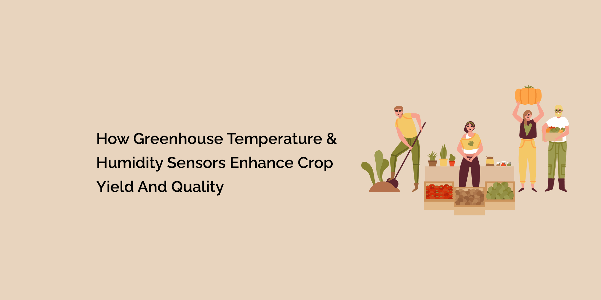 How Greenhouse Temperature and Humidity Sensors Enhance Crop Yield and Quality – tempCube