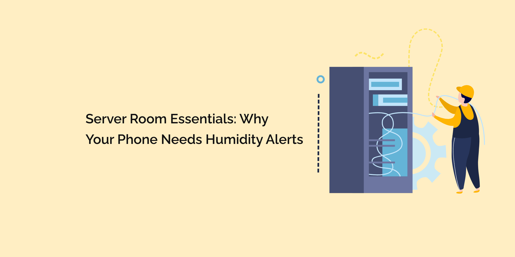 Server Room Essentials: Why Your Phone Needs Humidity Alerts – tempCube
