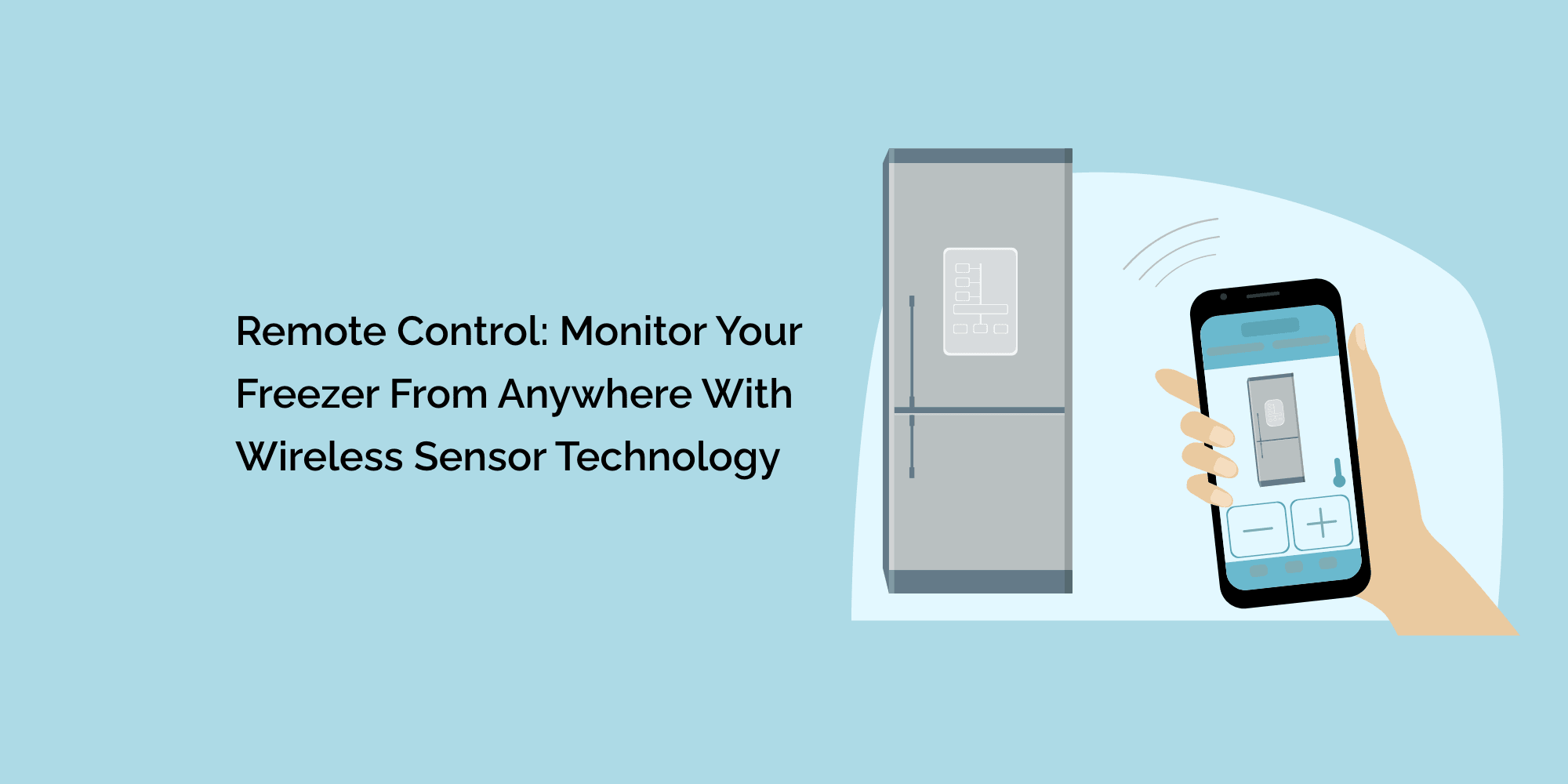 Remote Control Monitor Your Freezer From Anywhere With Wireless Sensor